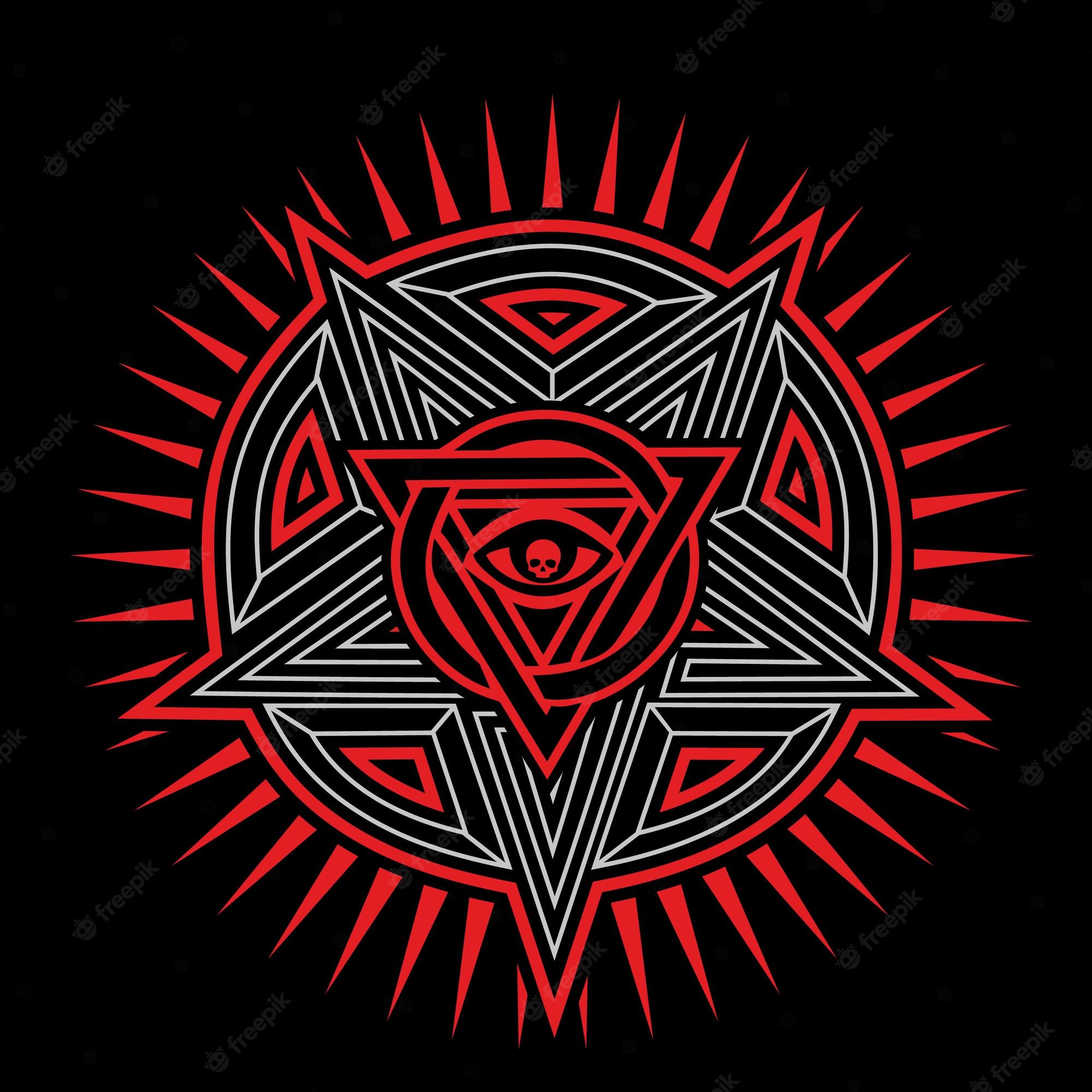 Pentagram Eye Wallpapers - Wallpaper Cave