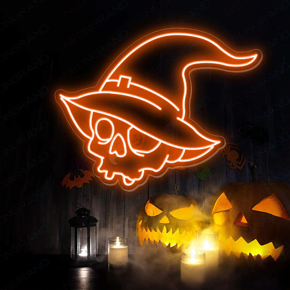 Halloween Led Sign Wallpapers - Wallpaper Cave