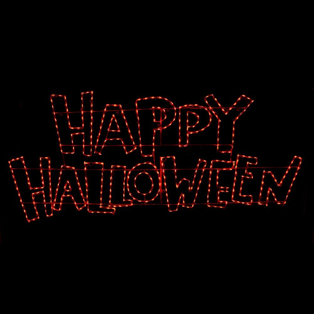 Halloween Led Sign Wallpapers - Wallpaper Cave