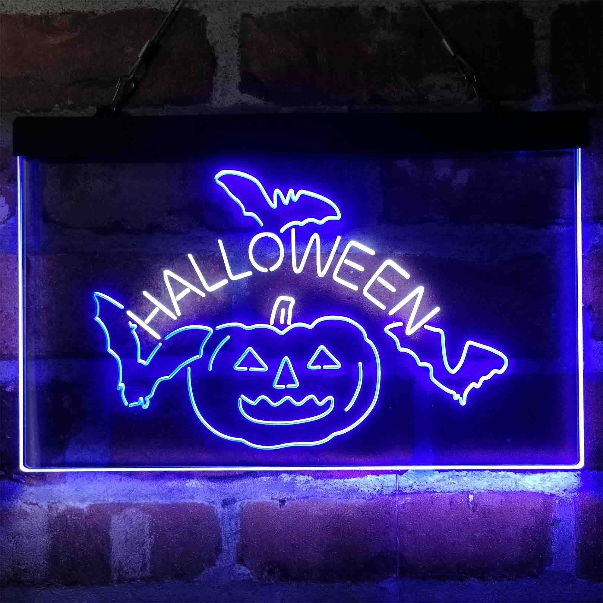 Halloween Led Sign Wallpapers - Wallpaper Cave