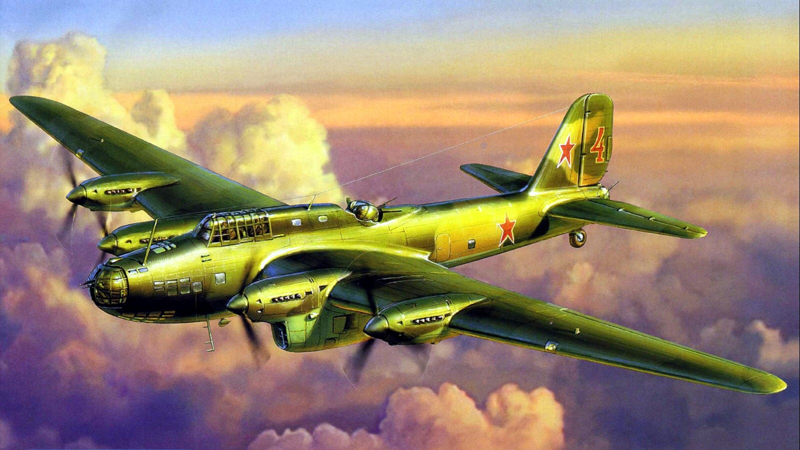 Petlyakov Pe-8 Wallpapers - Wallpaper Cave