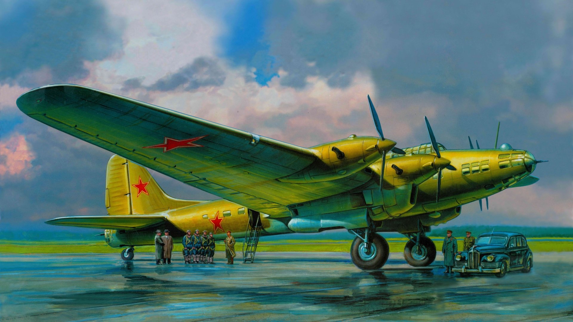 Petlyakov Pe-8 Wallpapers - Wallpaper Cave