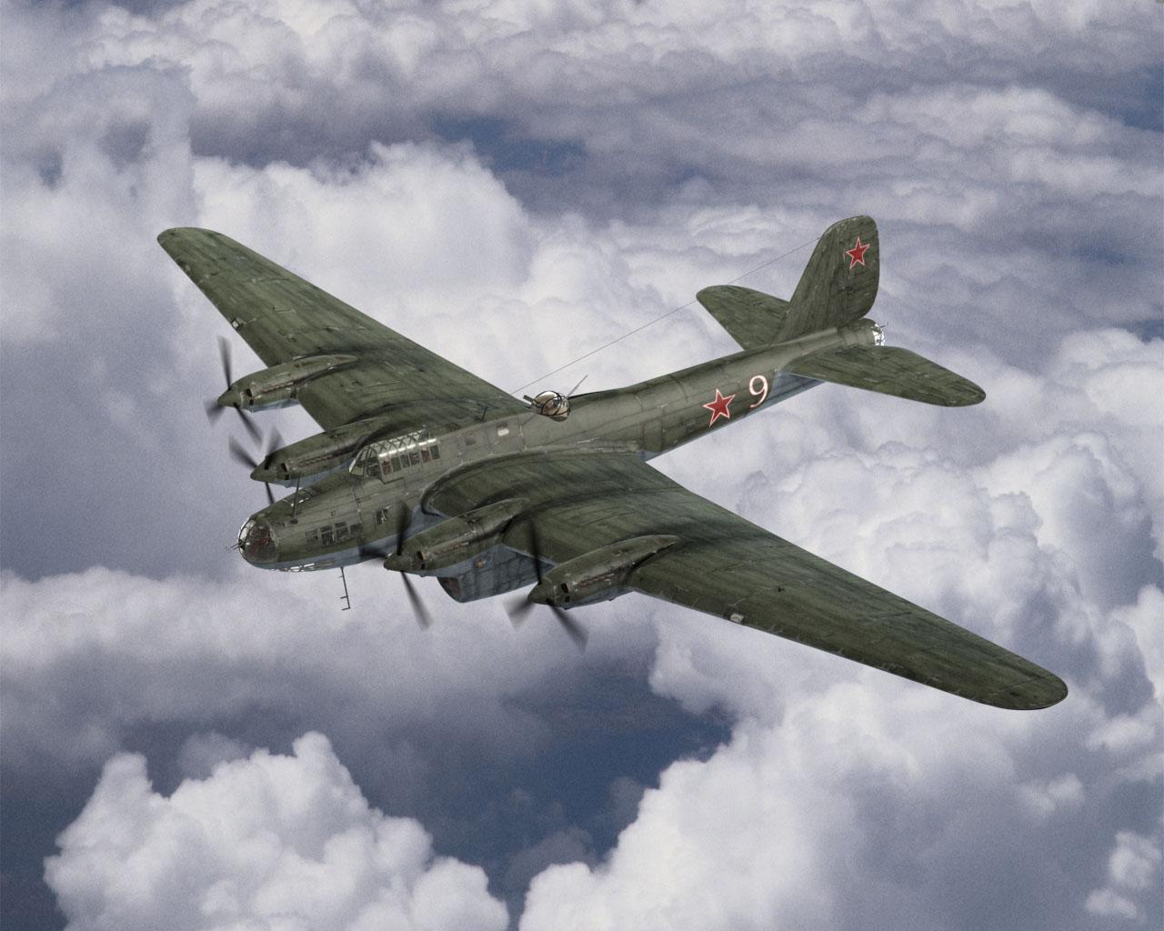 Petlyakov Pe-8 Wallpapers - Wallpaper Cave
