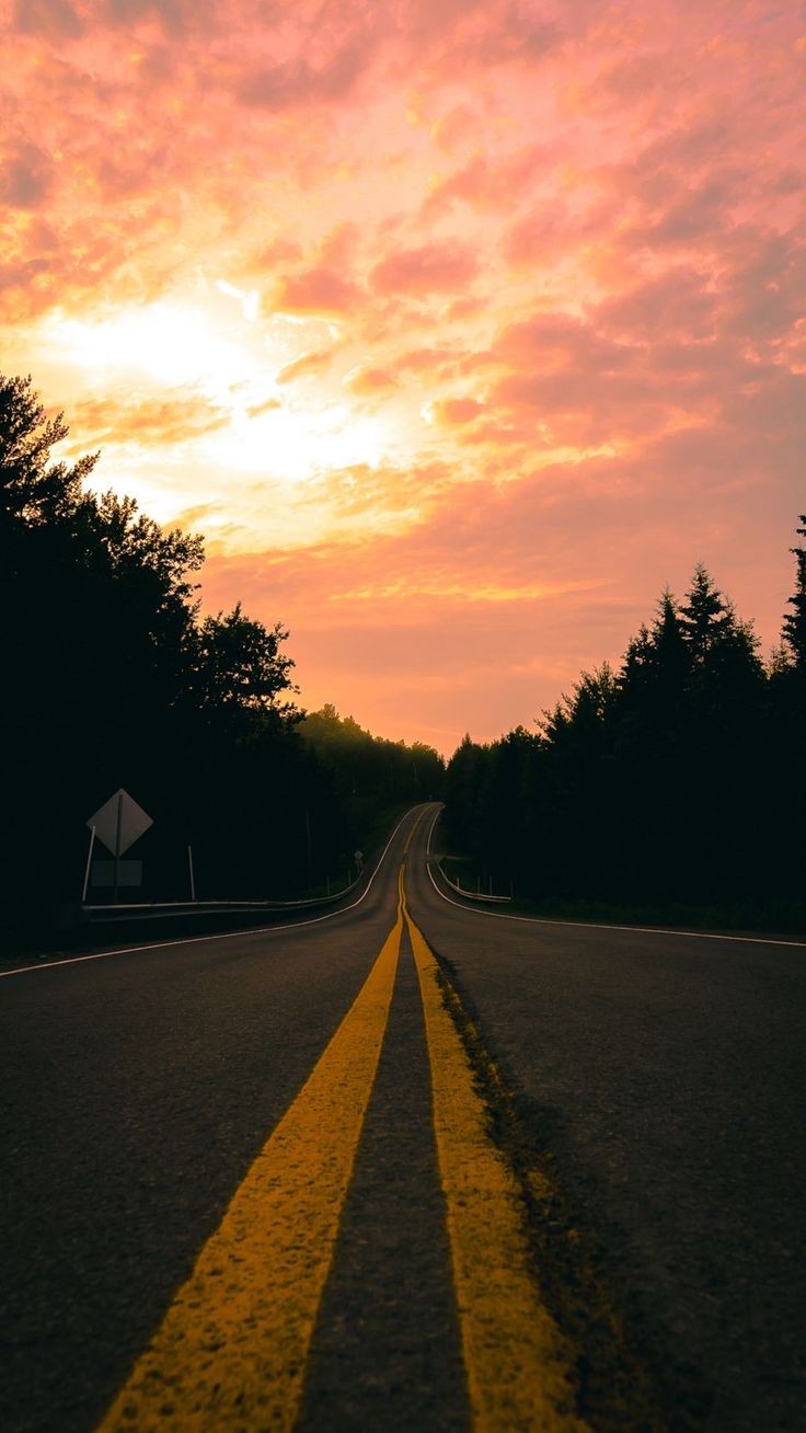 Country Road Sunset Wallpapers - Wallpaper Cave