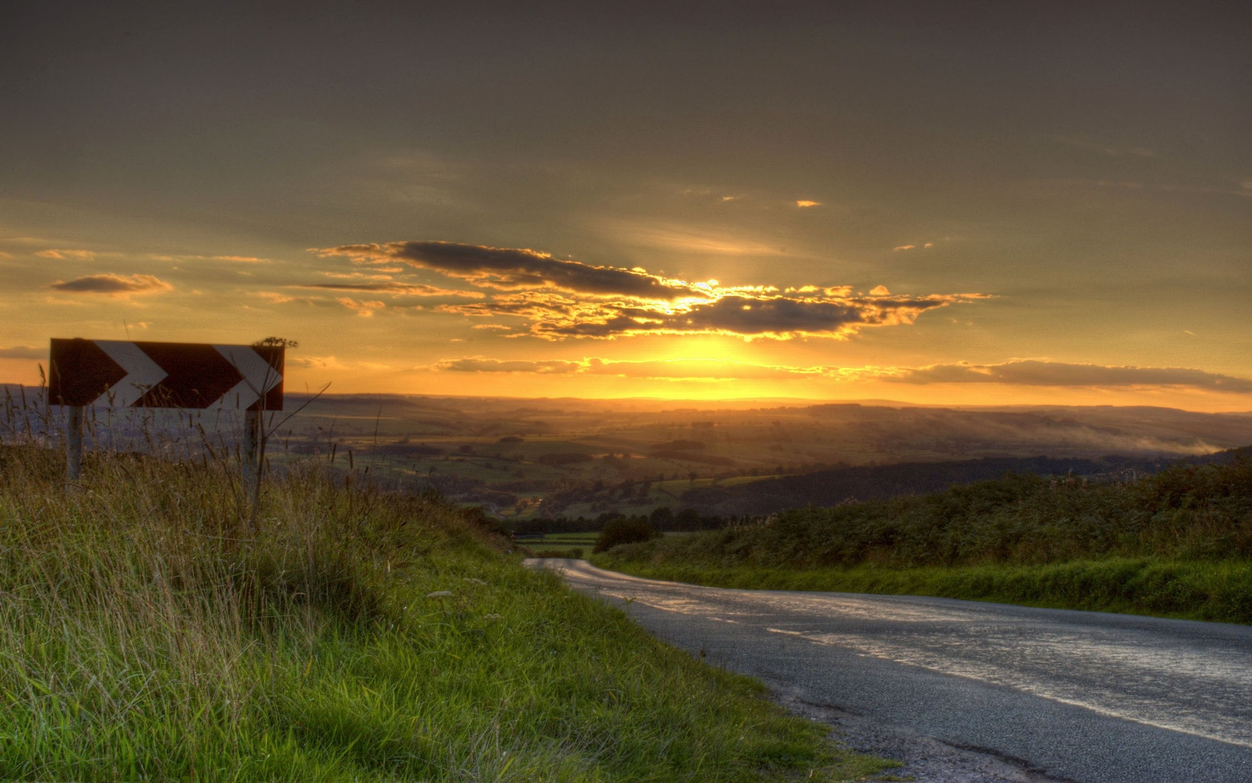 Country Road Sunset Wallpapers - Wallpaper Cave