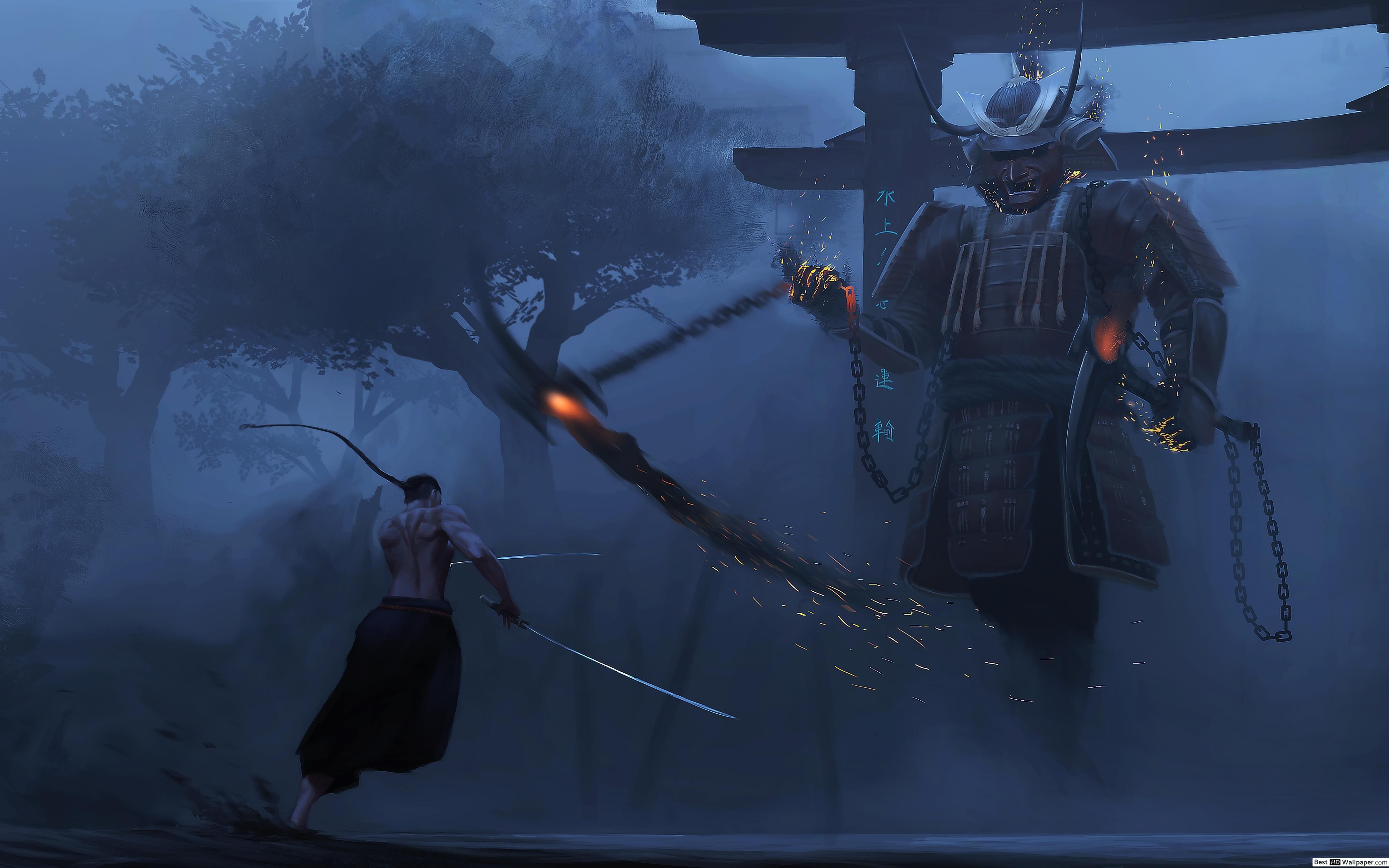 Vibe Anime Samurai Wallpapers - Wallpaper Cave