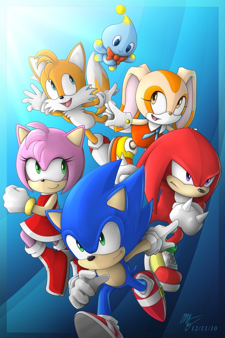 Sonic The Hedgehog Friends Wallpapers - Wallpaper Cave