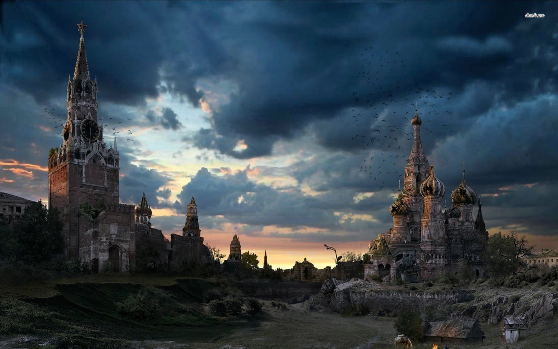 Post Apocalyptic Moscow Wallpapers - Wallpaper Cave