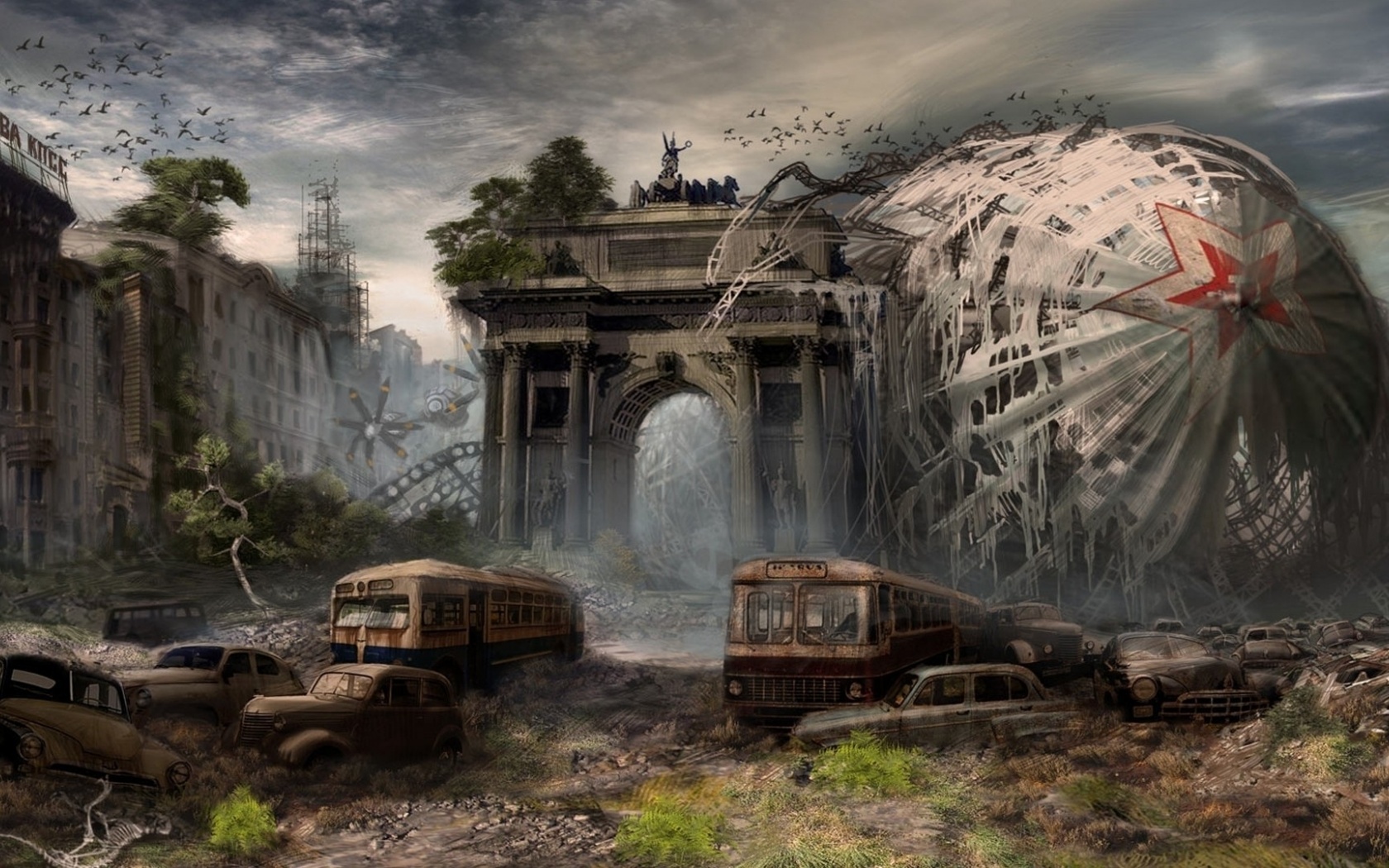 Post Apocalyptic Moscow Wallpapers - Wallpaper Cave