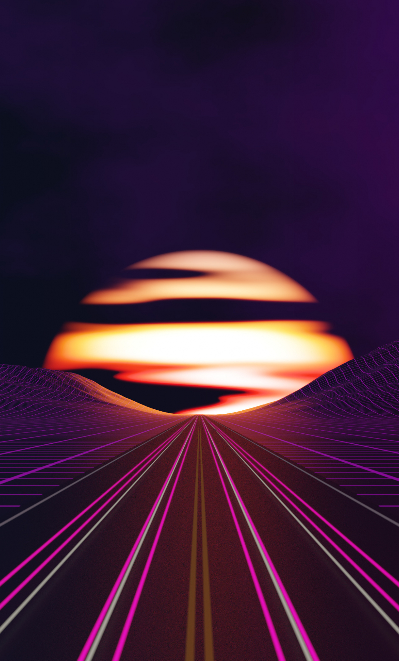 iPhone Retro Sun Wallpapers - Wallpaper Cave