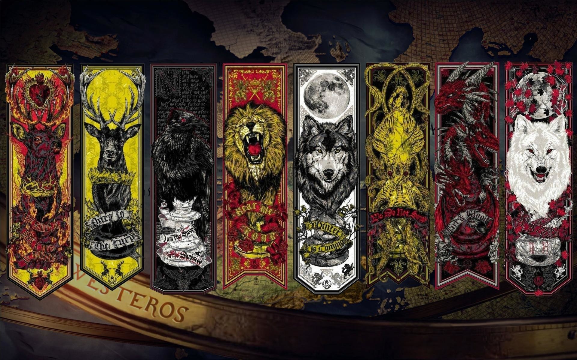 Westeros Map Desktop Wallpapers - Wallpaper Cave