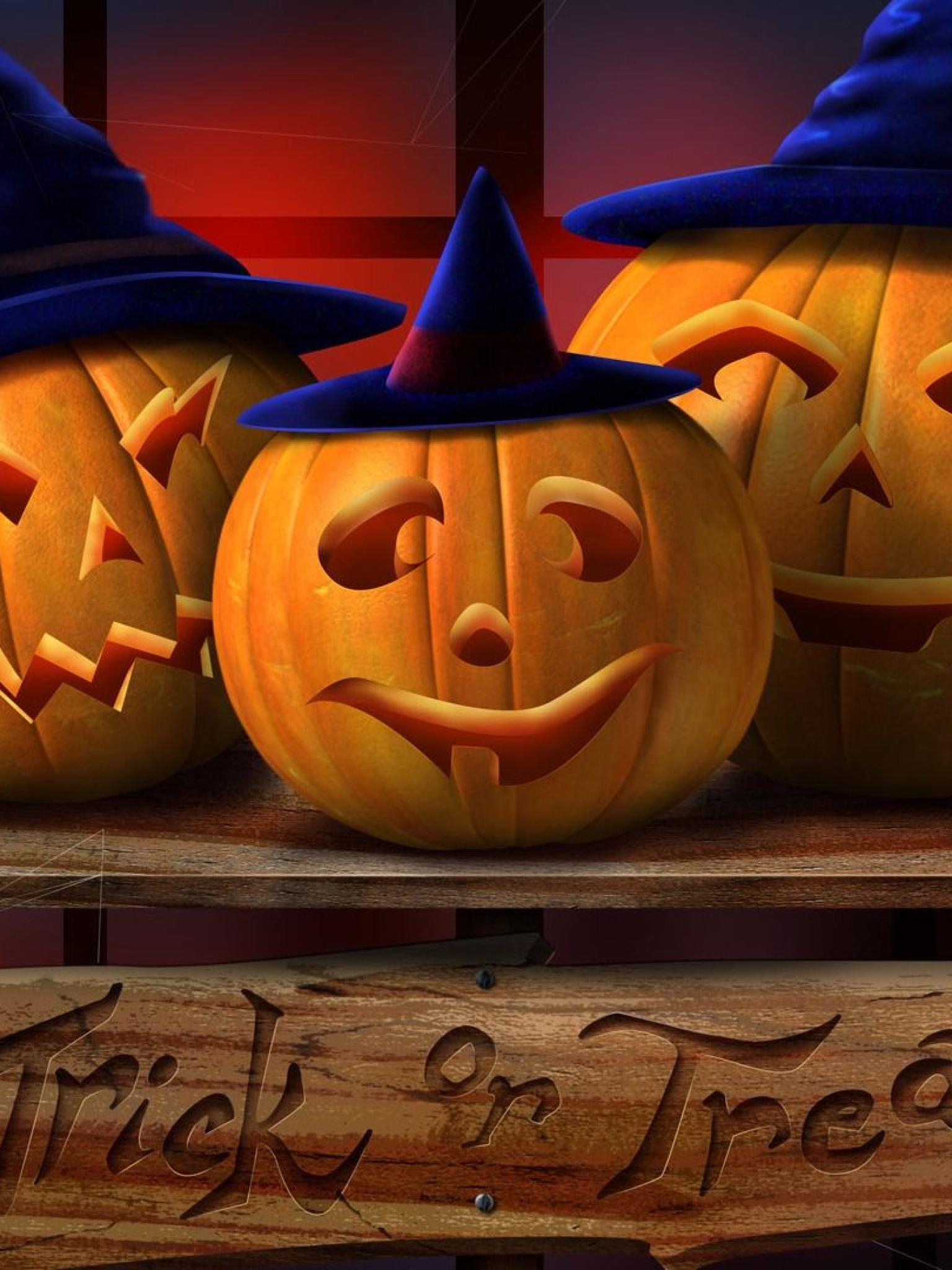 Fall Halloween iPad Wallpapers - Wallpaper Cave