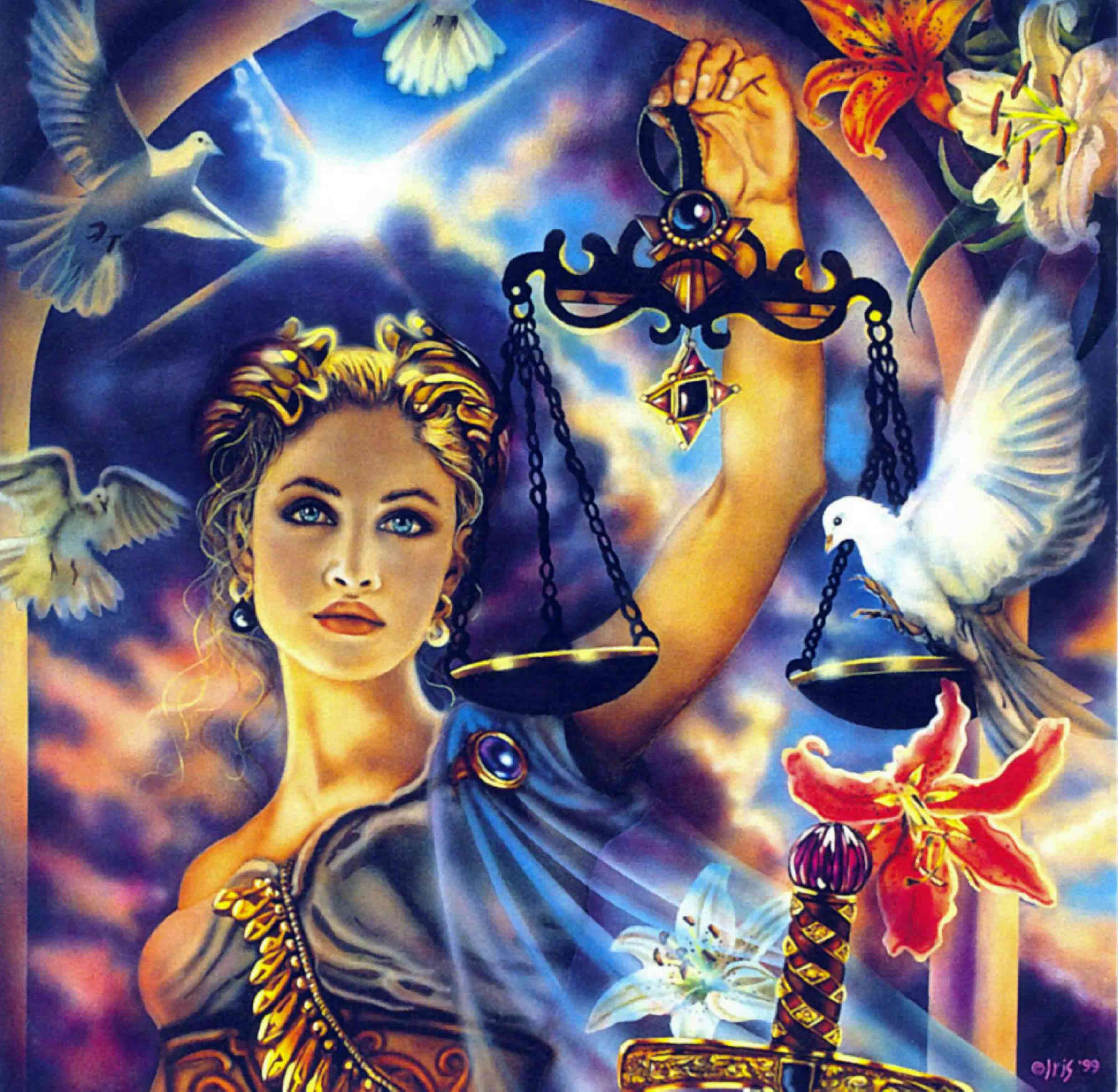 Libra Zodiac Goddess Wallpapers - Wallpaper Cave