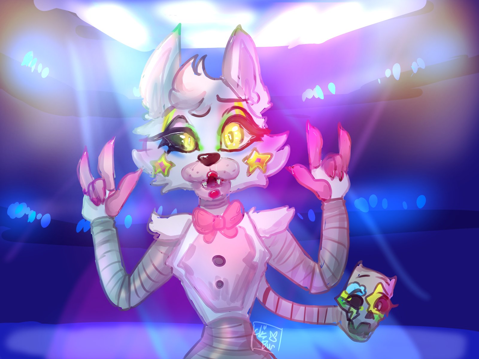 Glamrock Mangle Wallpapers - Wallpaper Cave