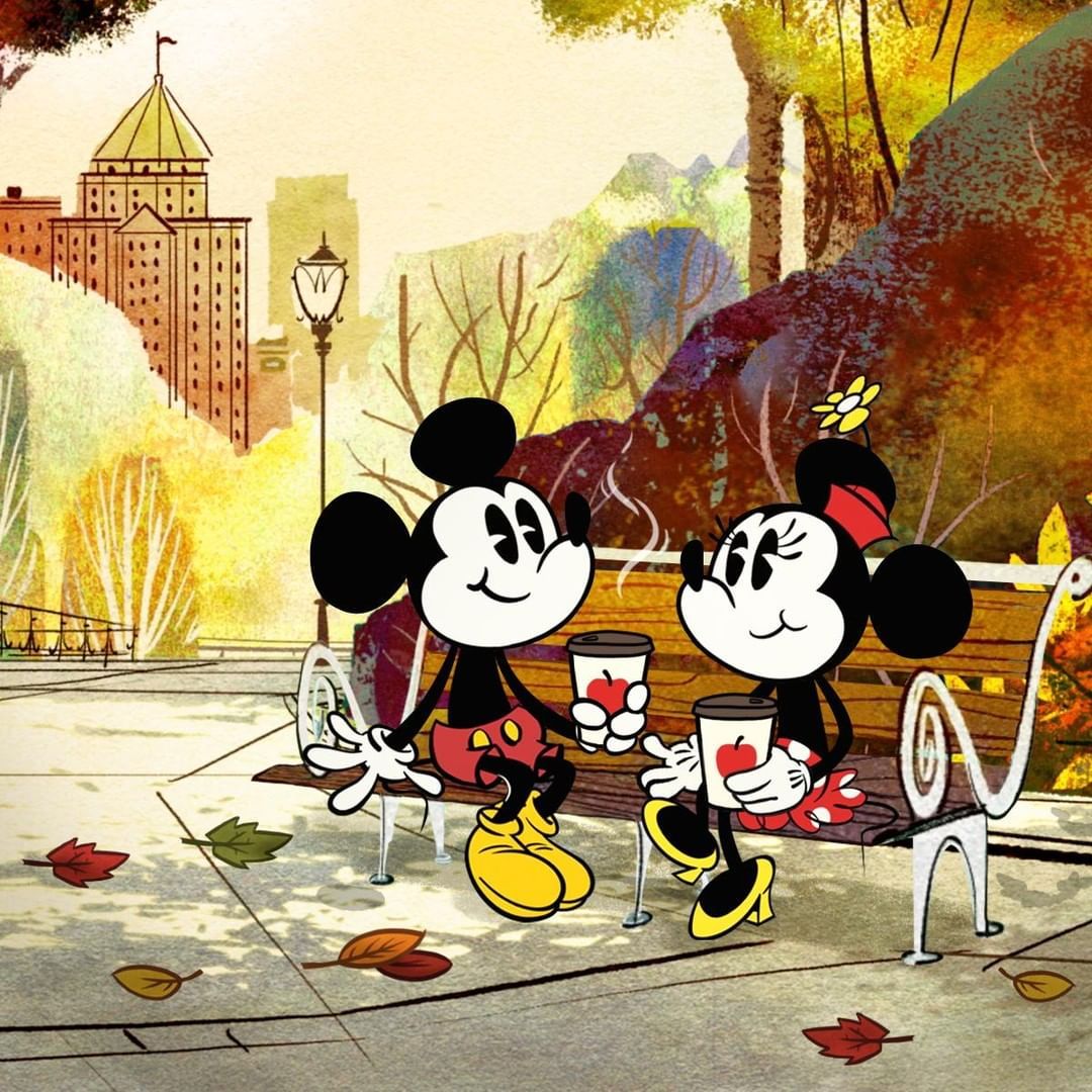 Mickey Mouse Autumn Wallpaper Disney Pins Mickey Minnie Pluto Fall