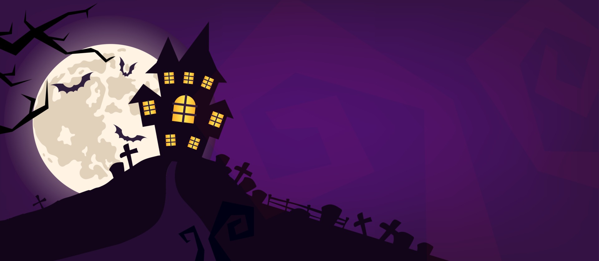 Halloween Panorama Wallpapers - Wallpaper Cave
