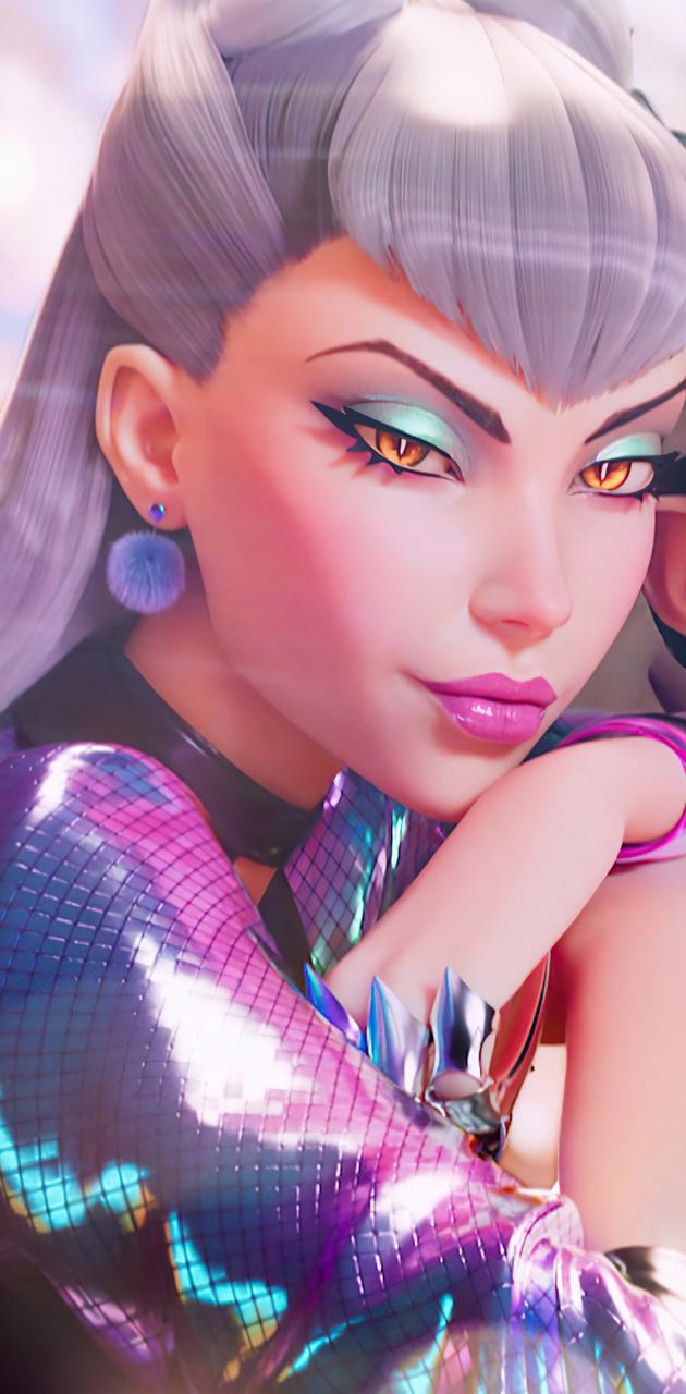 Kda All Out Evelynn iPhone Wallpapers - Wallpaper Cave