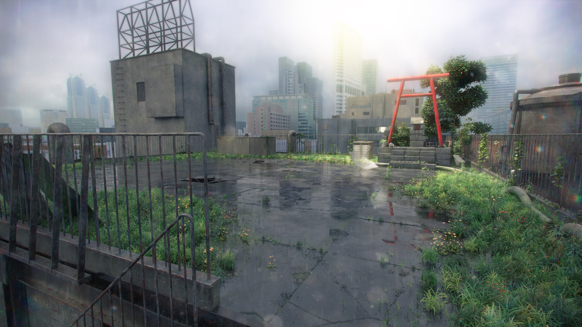 Weathering With You Scenery Wallpapers - Wallpaper Cave