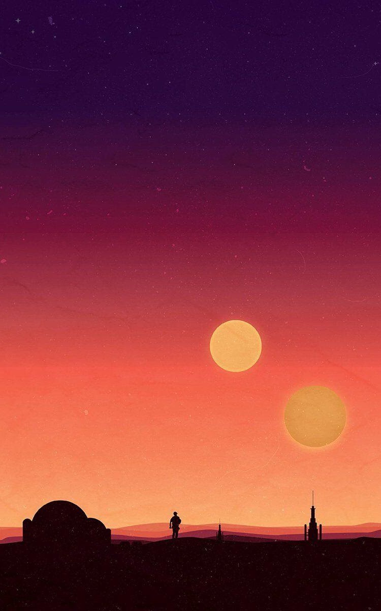 Star Wars Sunset Wallpapers - Wallpaper Cave
