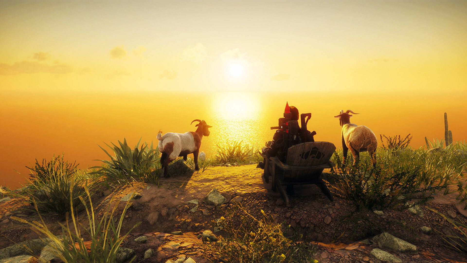 Sunset Goats Wallpapers - Wallpaper Cave