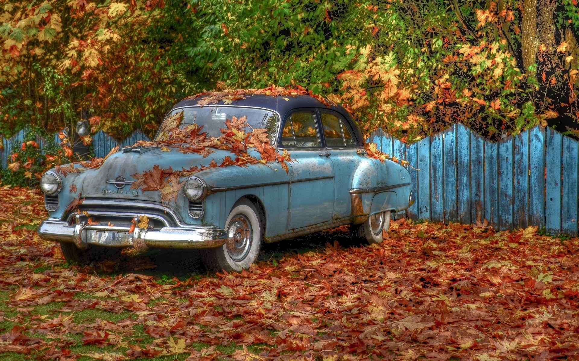 Park Autumn Car Wallpapers - Wallpaper Cave