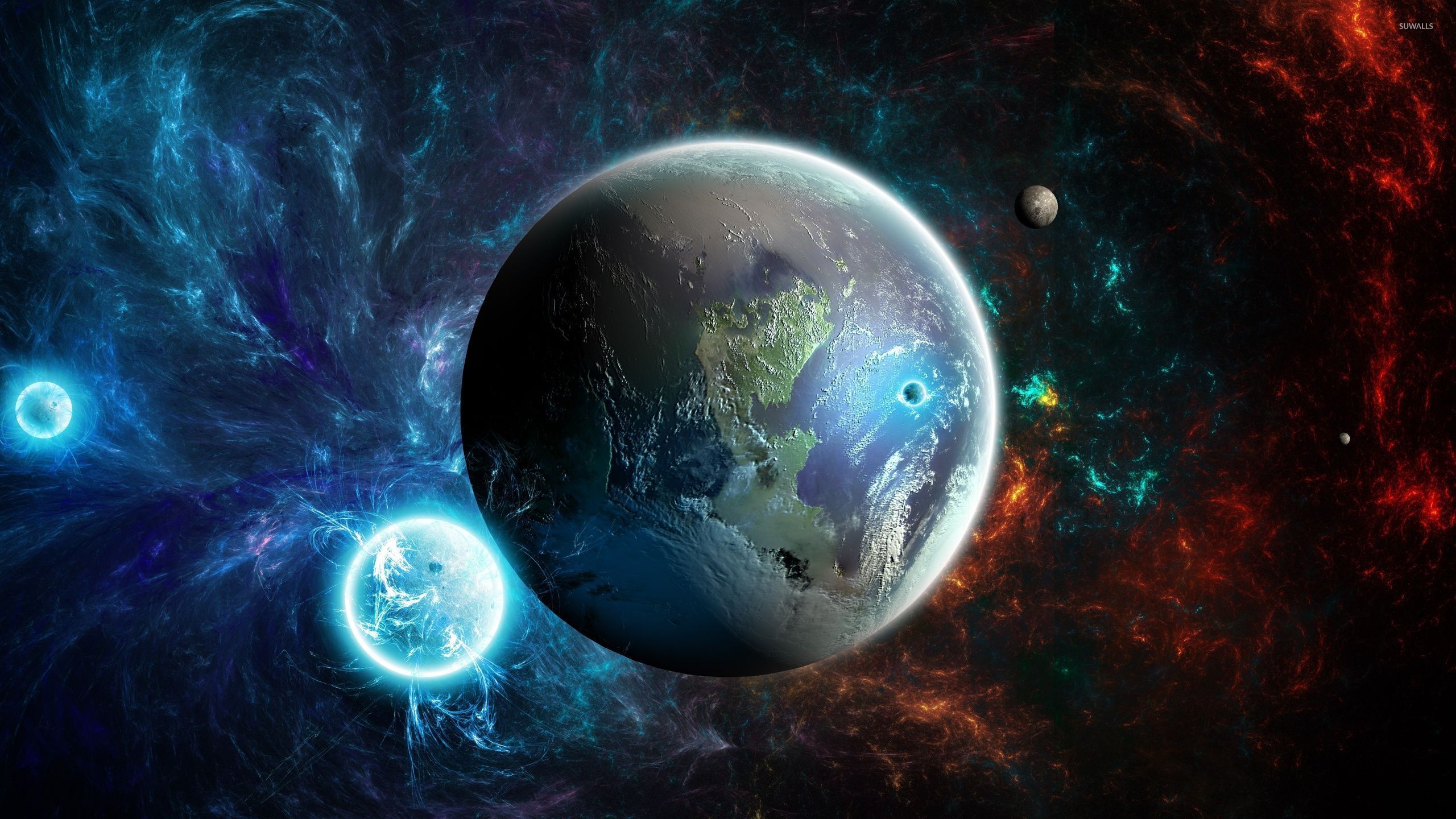 Planet 4k Blow Glow Wallpapers - Wallpaper Cave