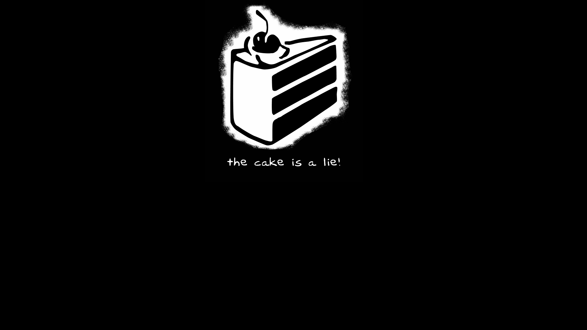 The Cake Is A Lie Wallpapers - Wallpaper Cave