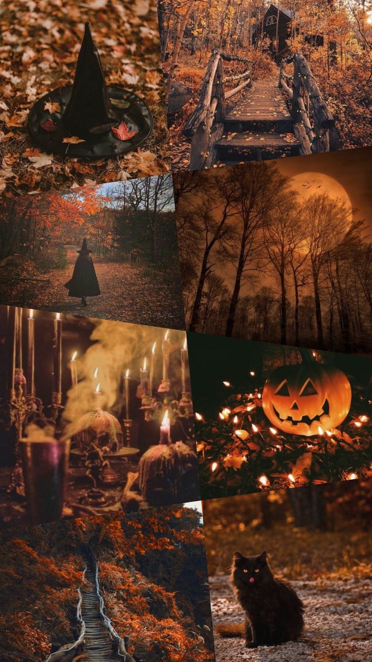 Halloween Moodboards Wallpapers - Wallpaper Cave