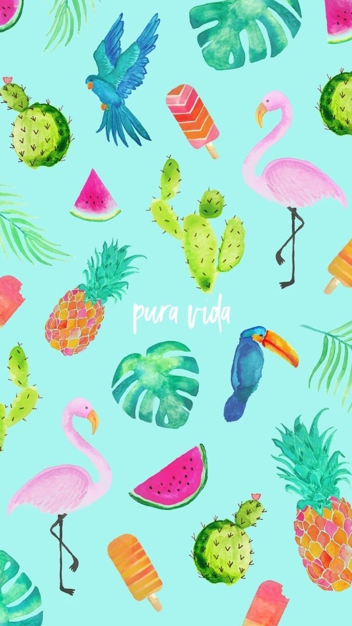 Cute Cartoon Summer Wallpapers - Wallpaper Cave