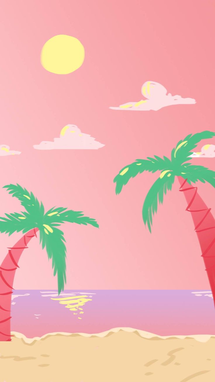 Cute Cartoon Summer Wallpapers - Wallpaper Cave