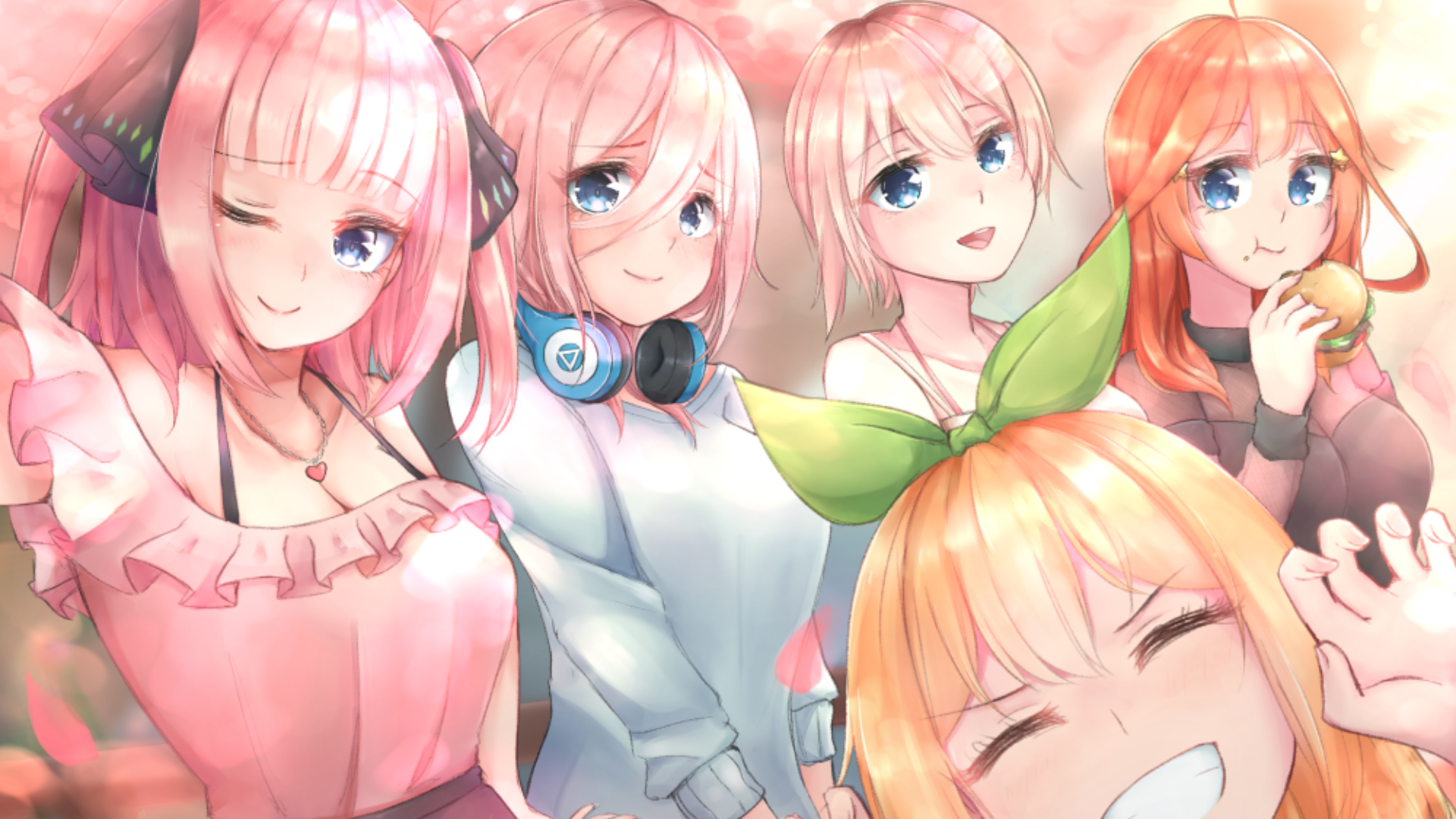 Quintessential Quintuplet Desktop Wallpapers - Wallpaper Cave