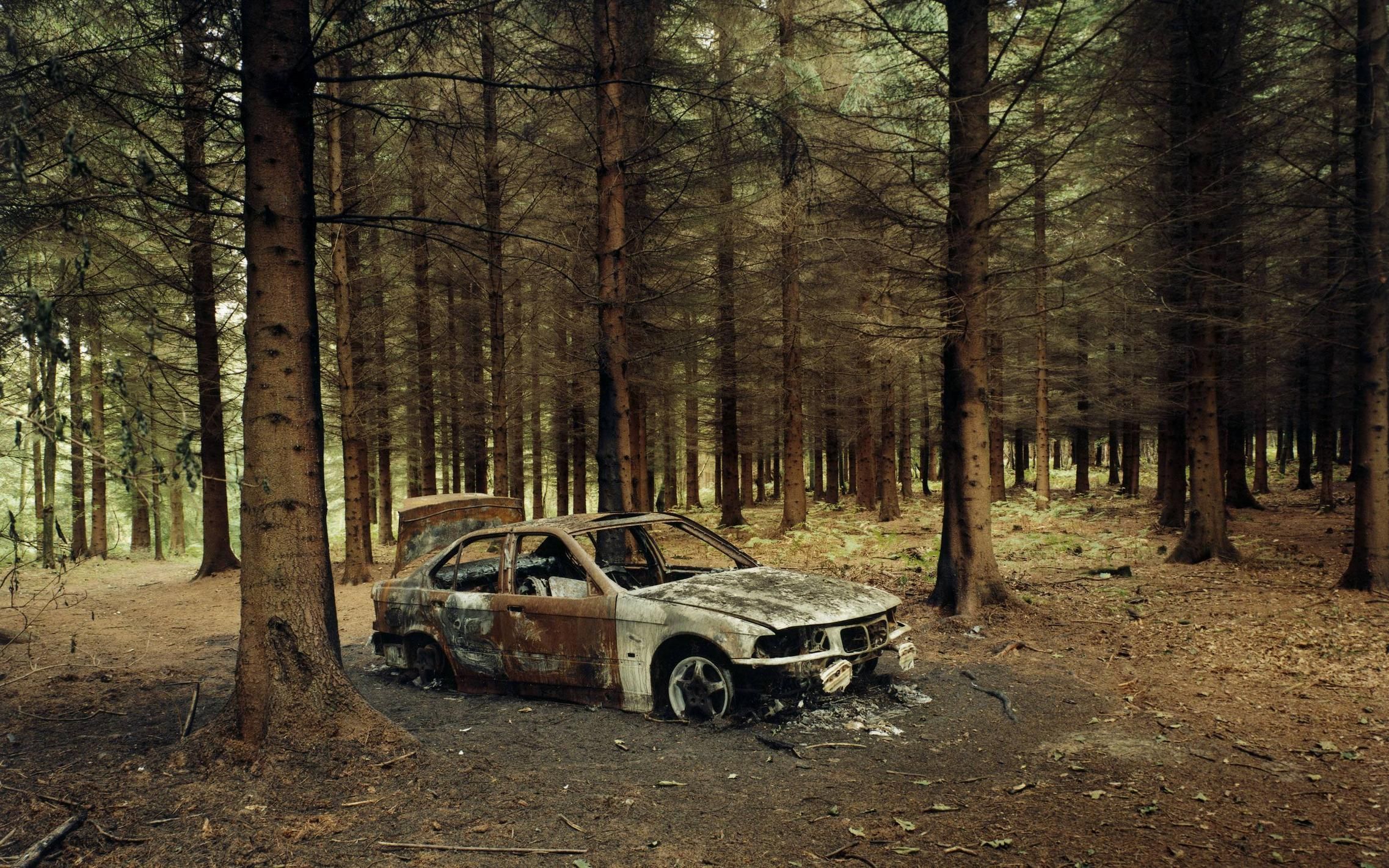 Car In Forest Wallpapers - Wallpaper Cave
