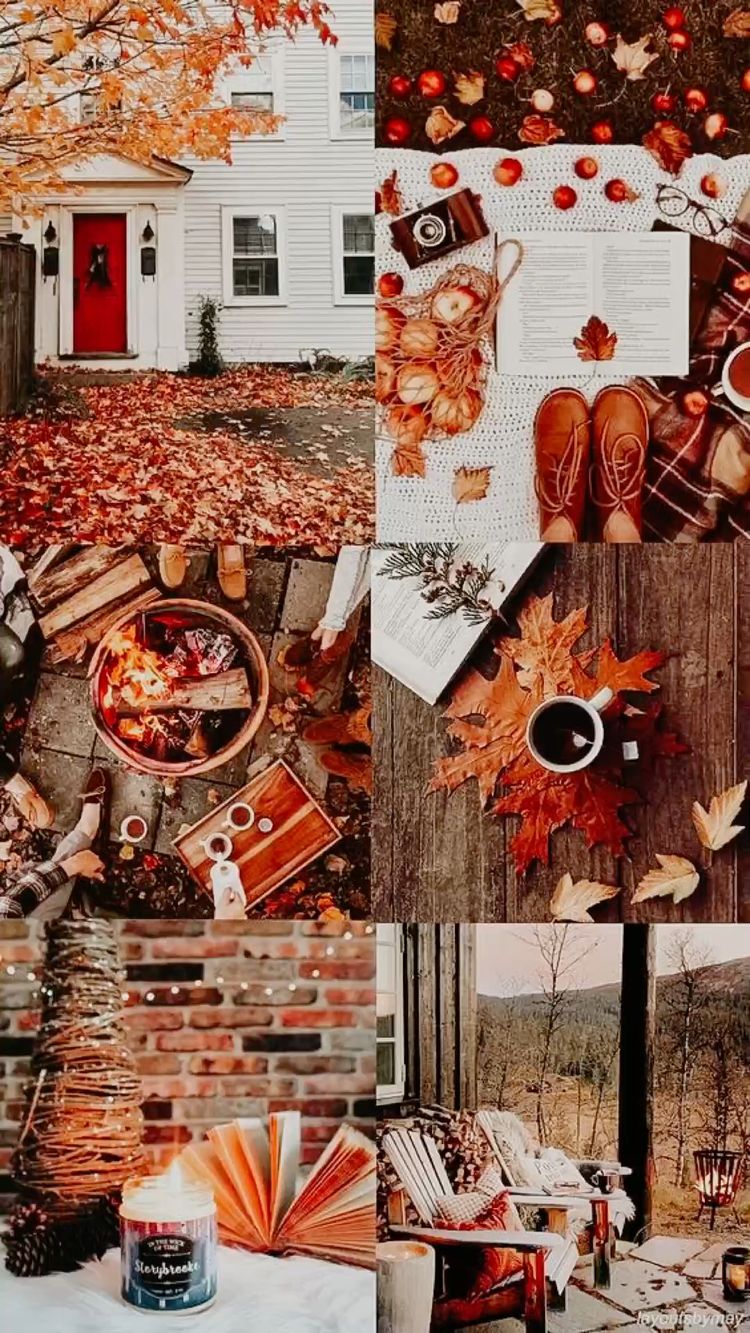 Cute Autumn Collage Wallpapers - Wallpaper Cave