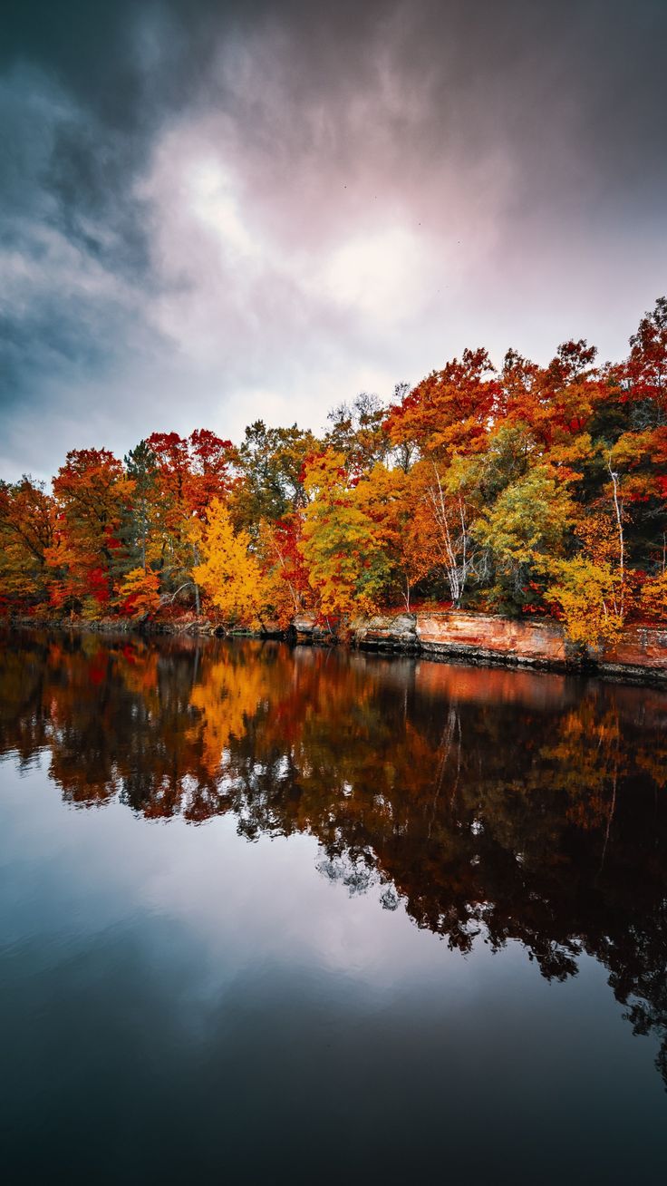 Colorful Autumn Reflections Wallpapers - Wallpaper Cave