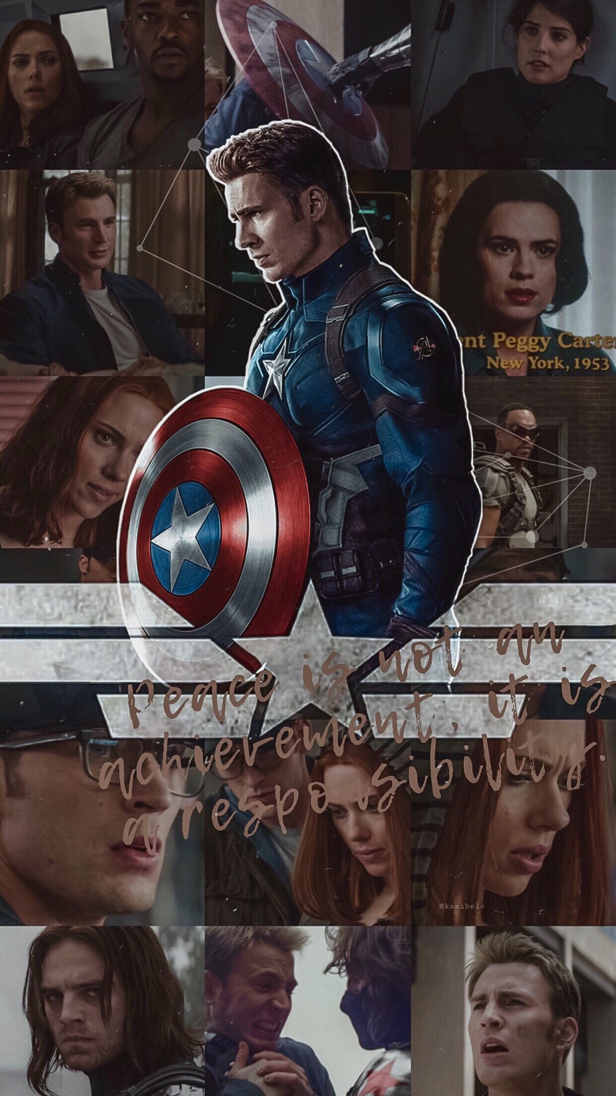 Captain America Aesthetic Wallpapers - Wallpaper Cave
