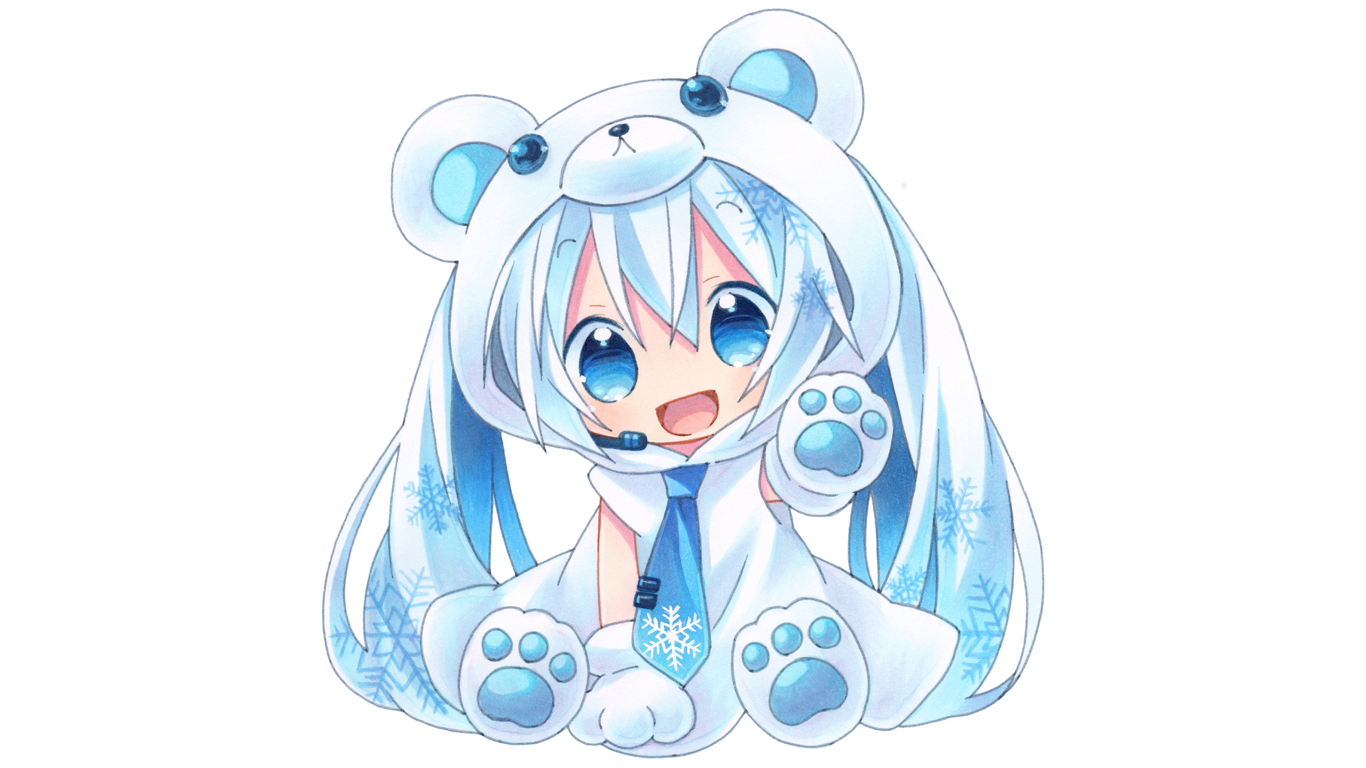 Blue Cute Anime Wallpapers - Wallpaper Cave