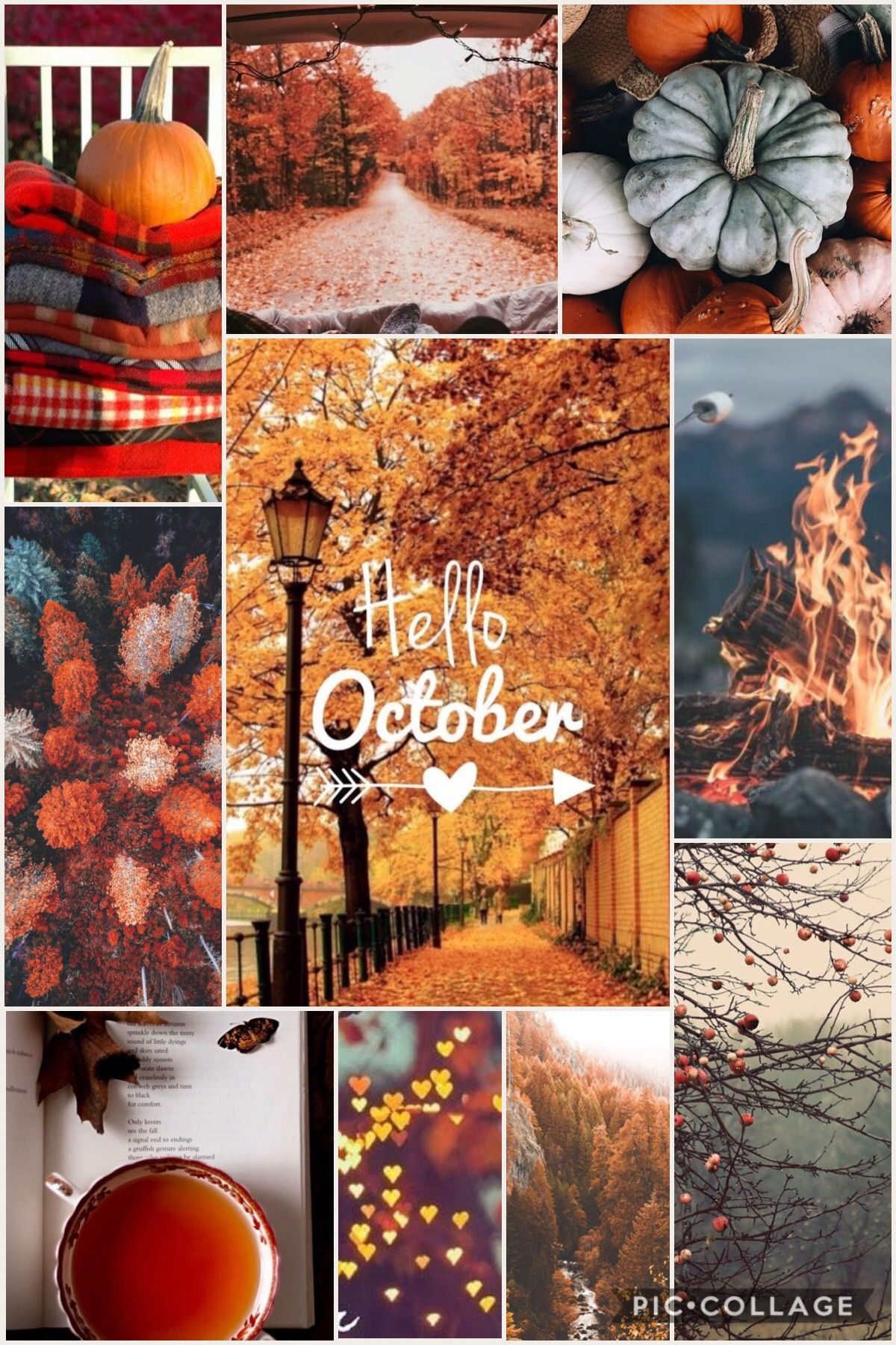 October Collage Wallpapers - Wallpaper Cave