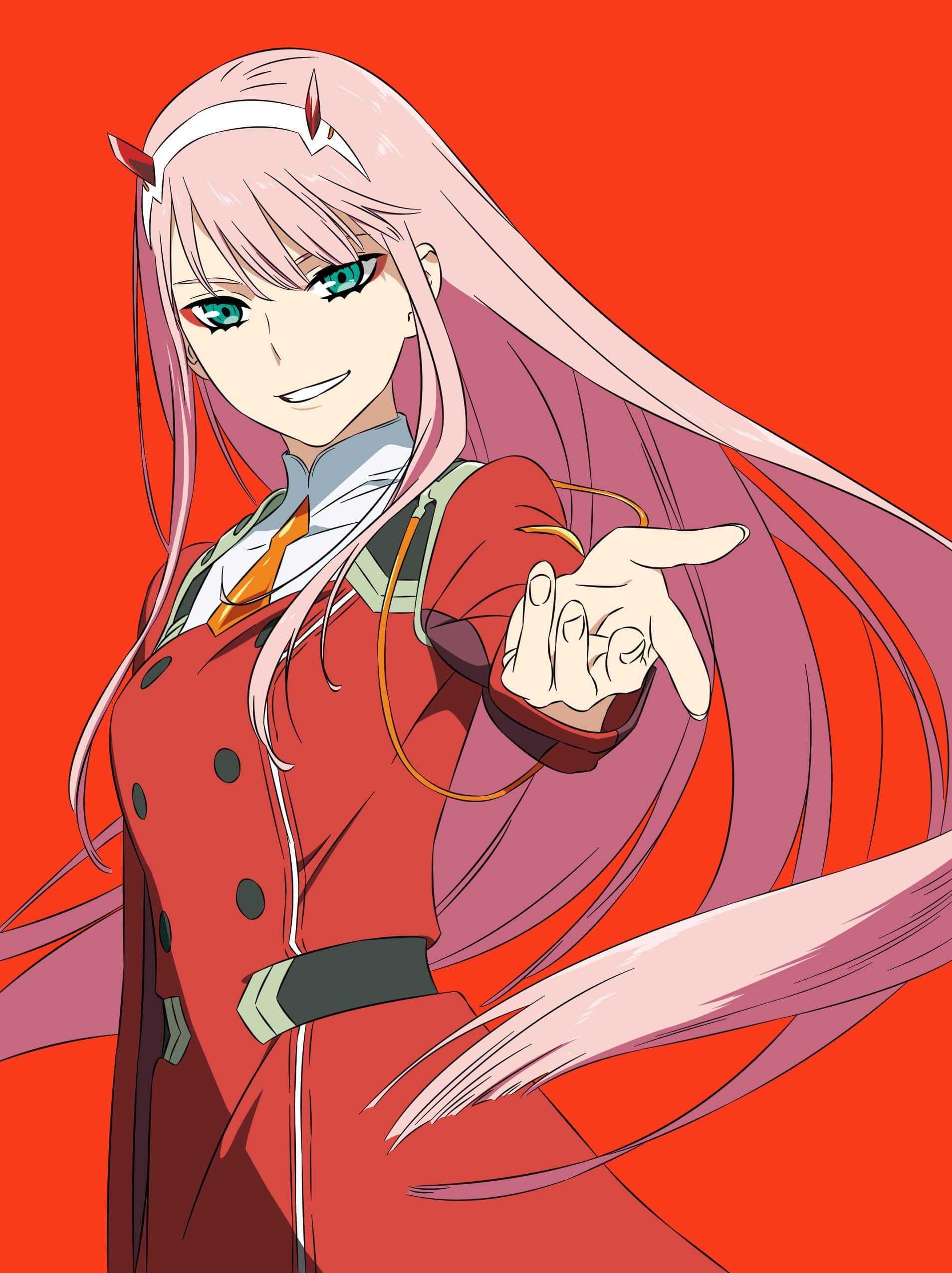 Anime Girl Zero Two Wallpapers - Wallpaper Cave
