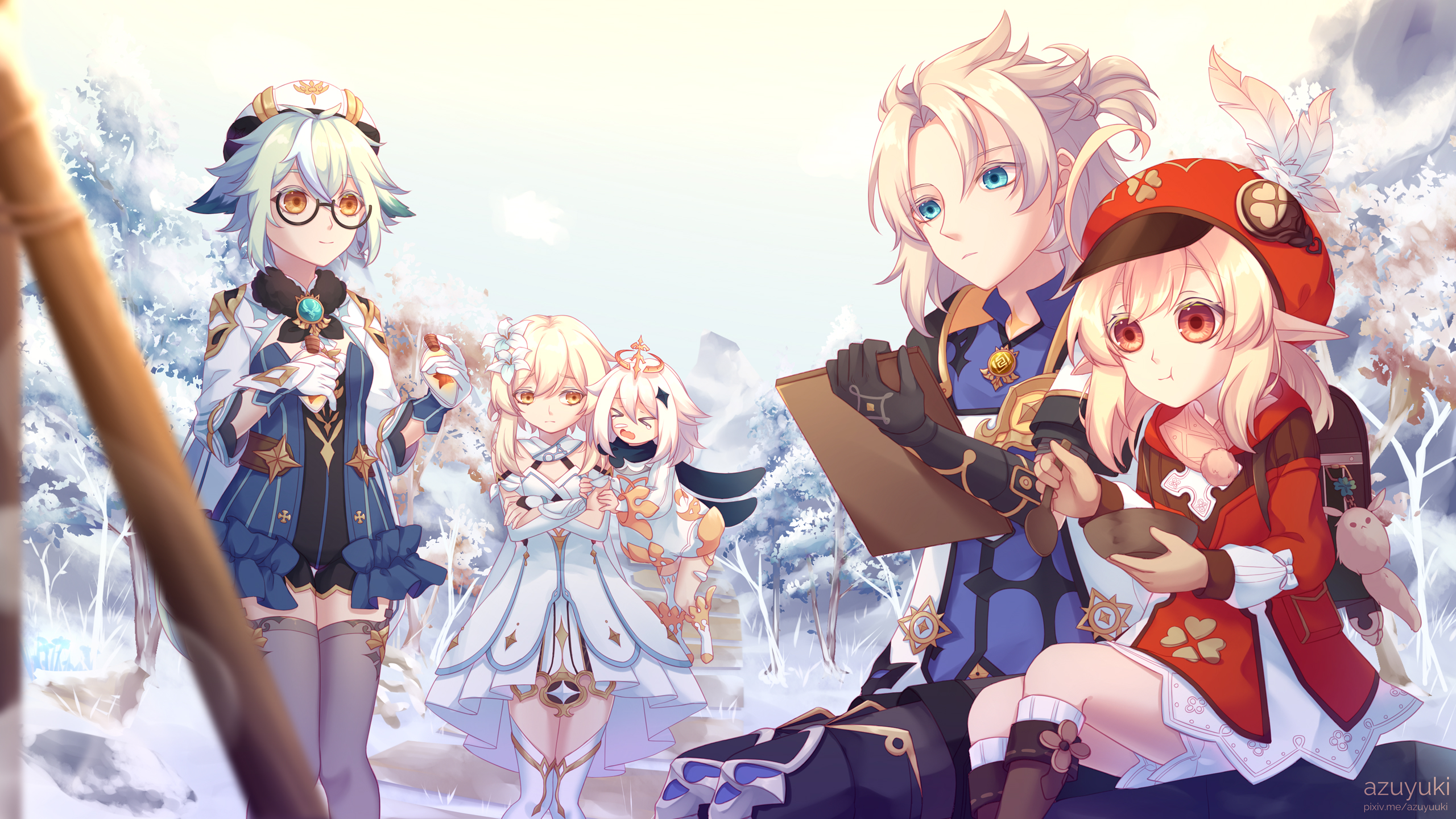 Klee And Albedo Wallpapers - Wallpaper Cave