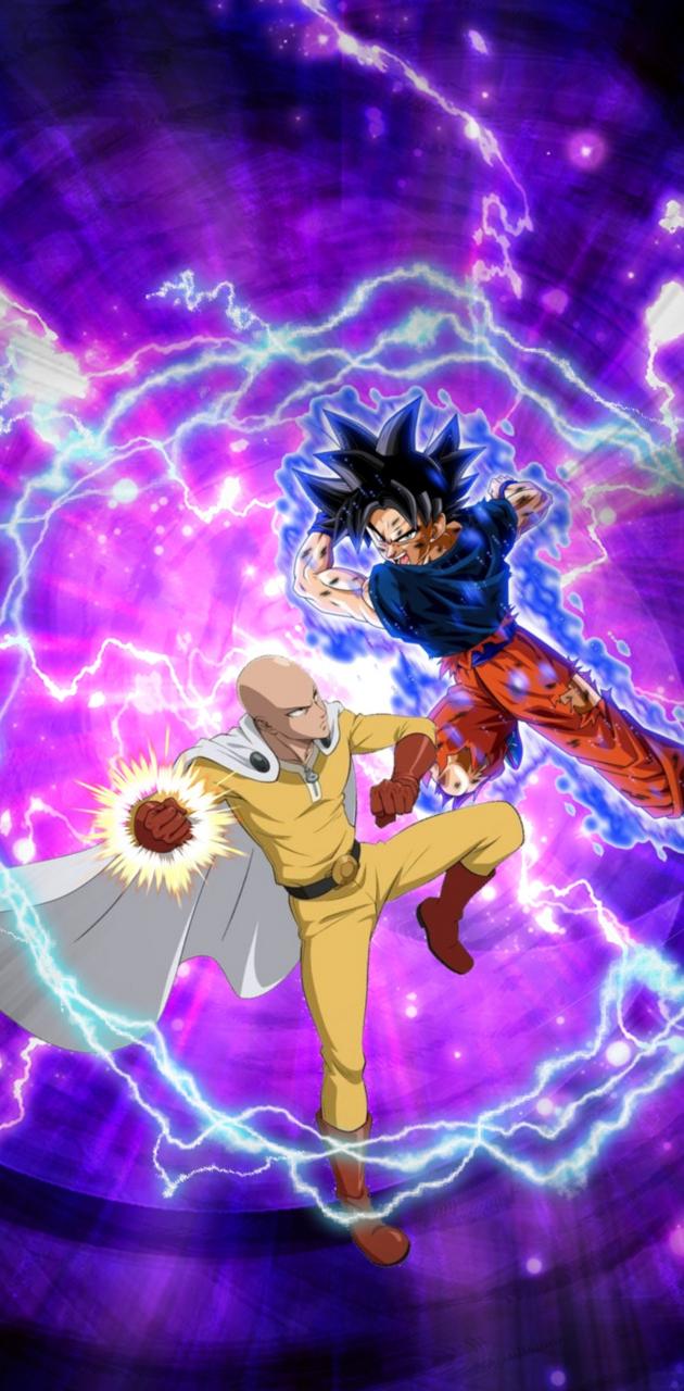 One Punch Man Vs Goku Wallpapers - Wallpaper Cave