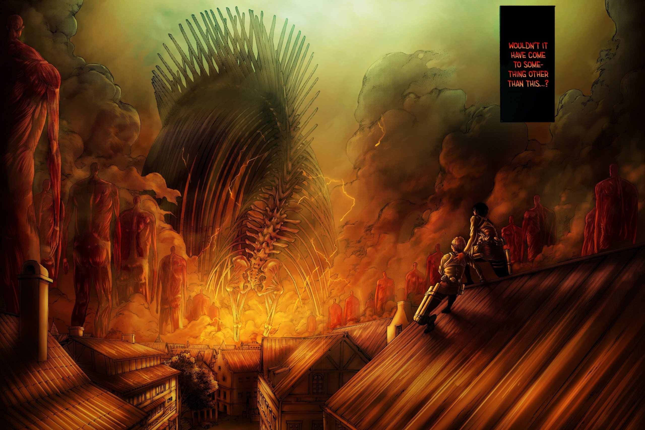 Eren Rumbling Wallpapers - Wallpaper Cave