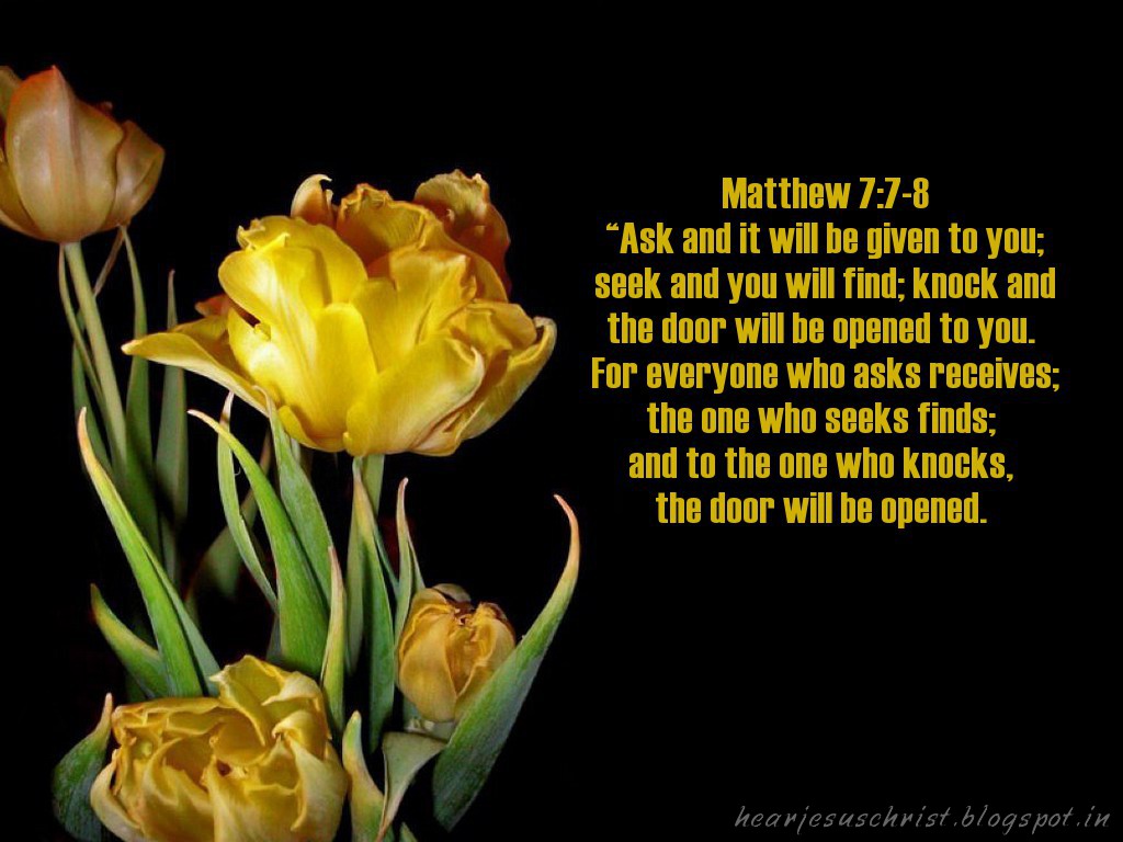 Matthew 7: 7 Wallpapers - Wallpaper Cave