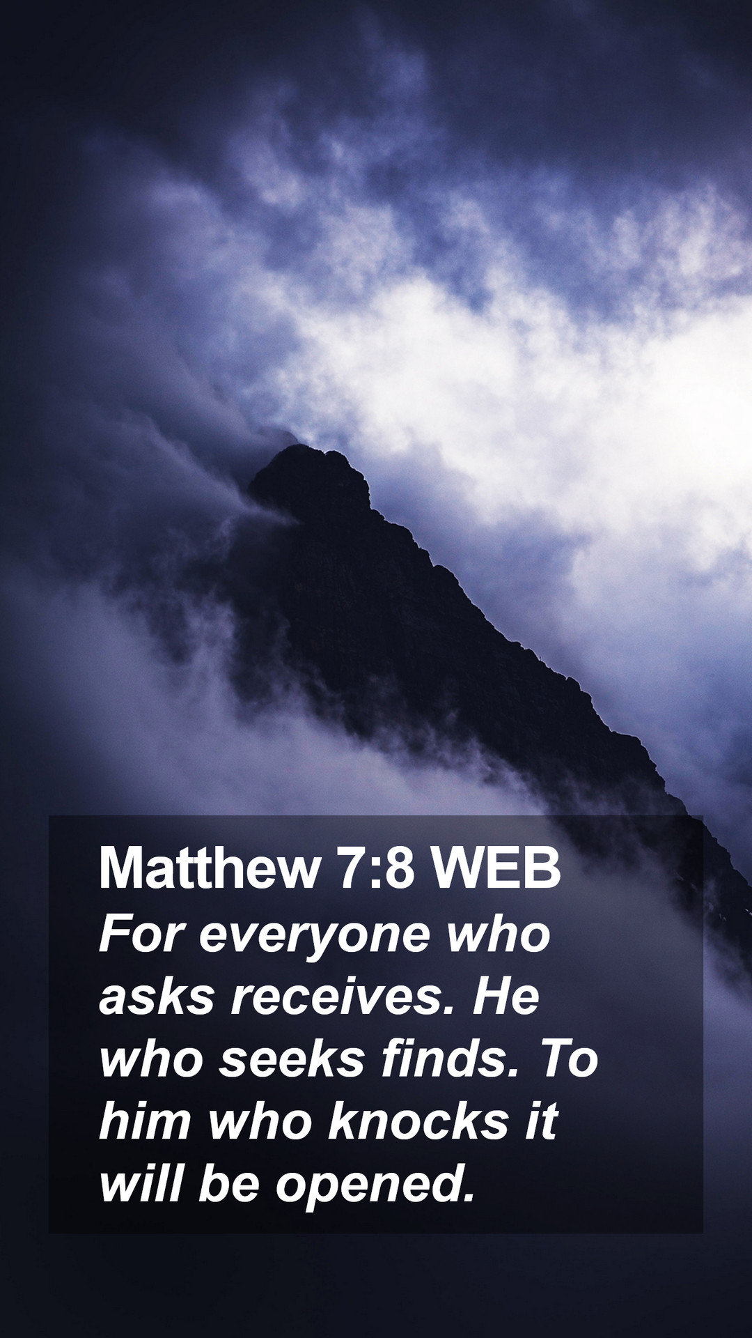 Matthew 7: 7 Wallpapers - Wallpaper Cave