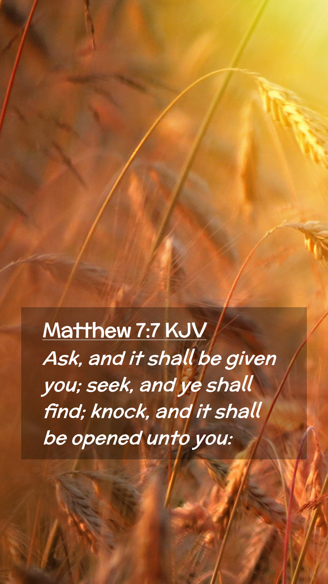 Matthew 7: 7 Wallpapers - Wallpaper Cave