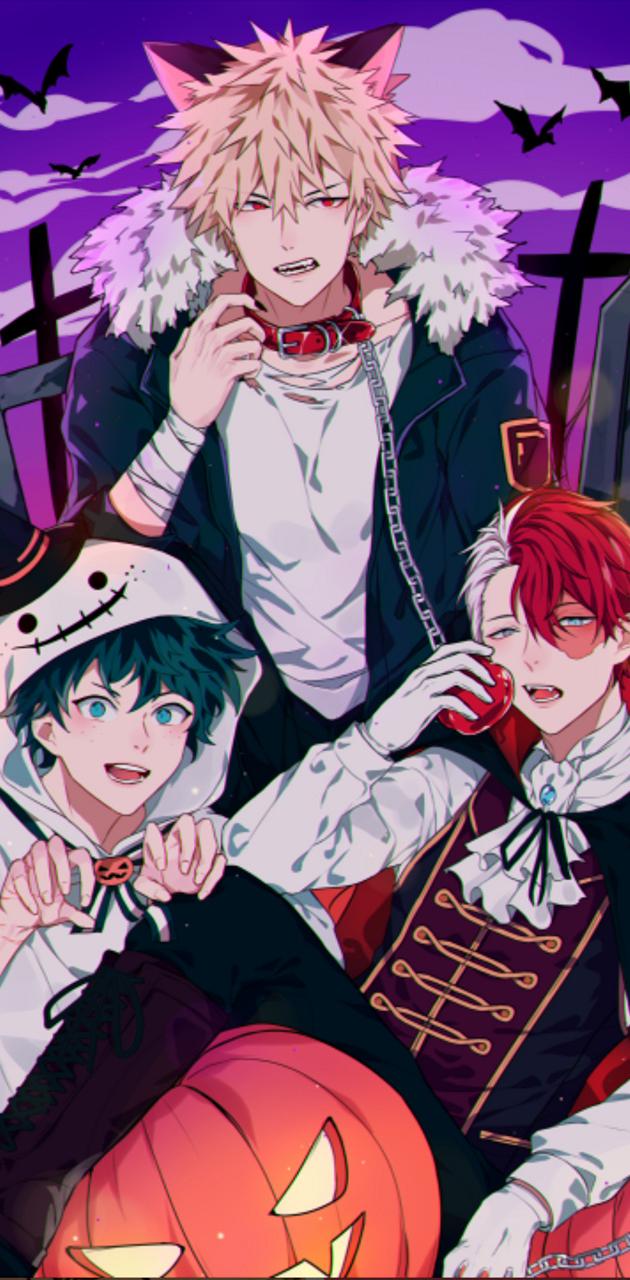 Halloween MHA Wallpapers - Wallpaper Cave