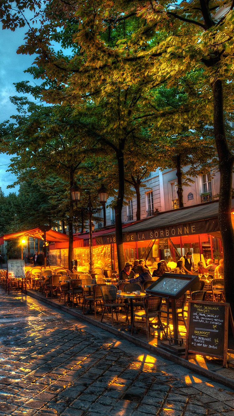 Paris Autumn Street Wallpapers - Wallpaper Cave