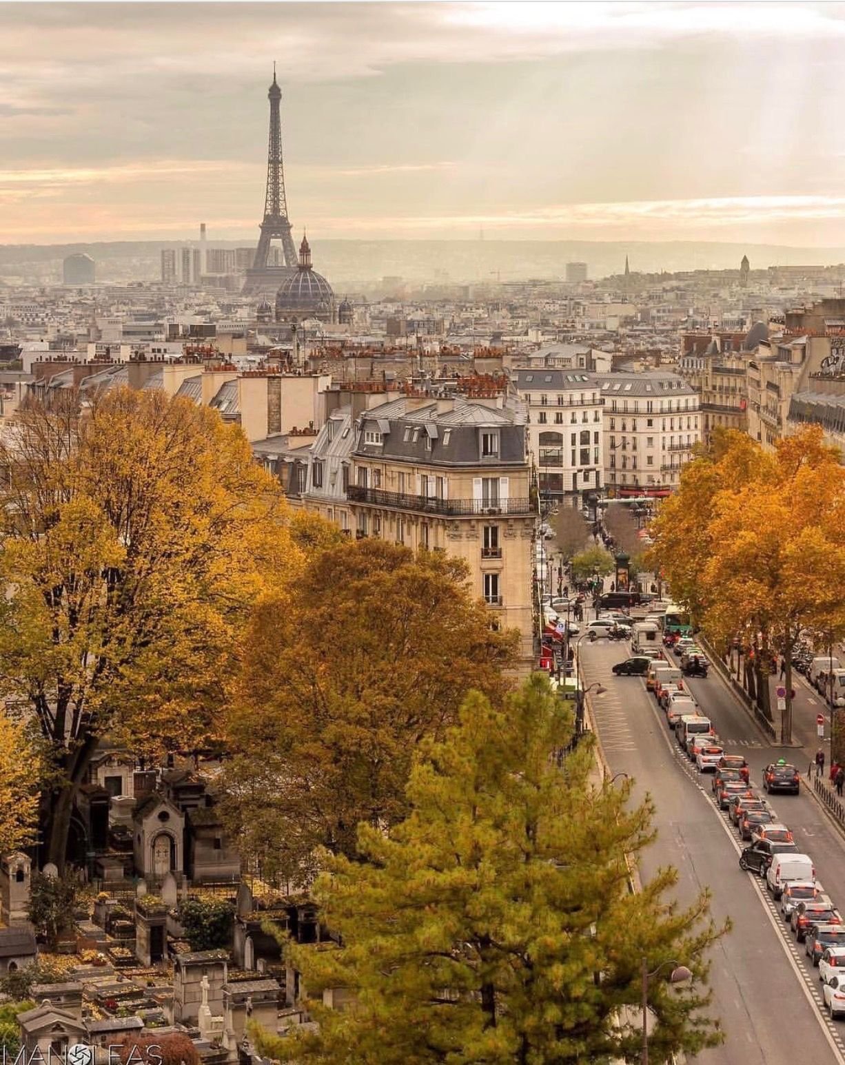 Paris Autumn Street Wallpapers - Wallpaper Cave