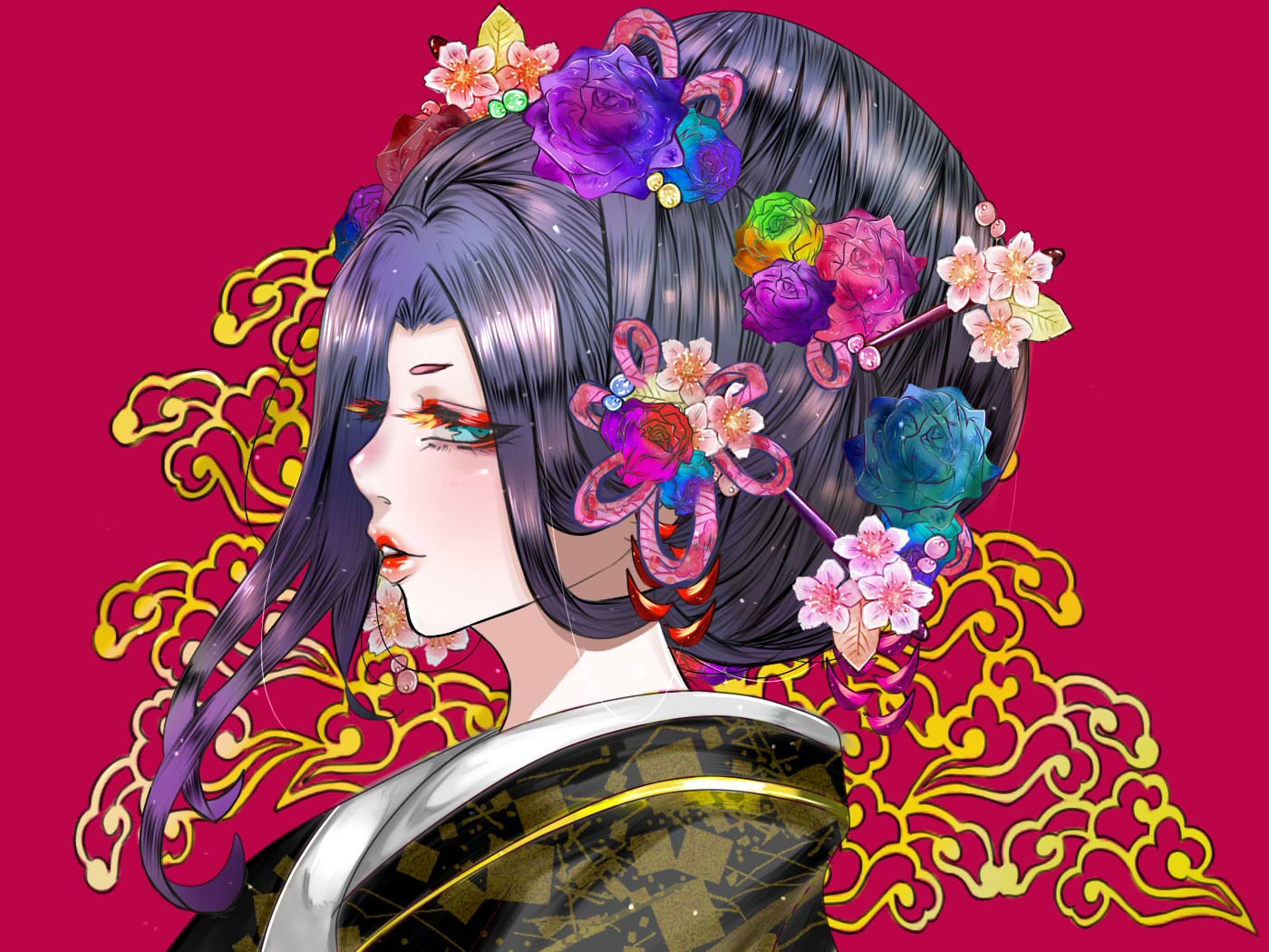 Oiran Wallpapers - Wallpaper Cave