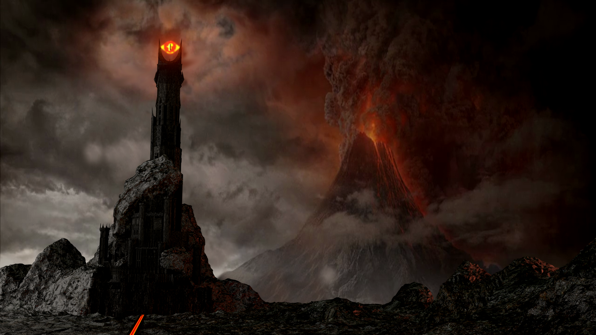 Mount Doom Wallpapers - Wallpaper Cave