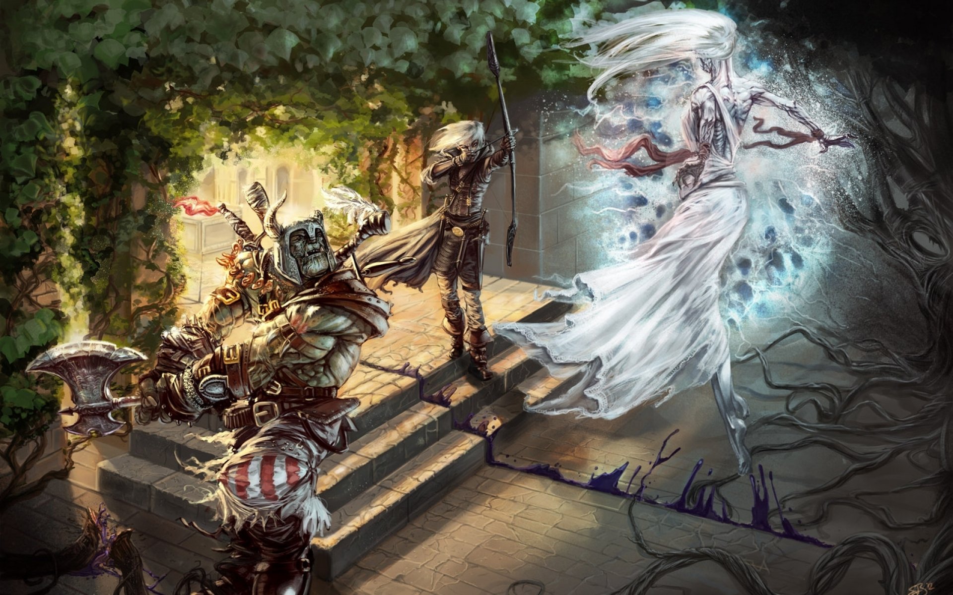 Halloween Fantasy Ghosts Wallpapers - Wallpaper Cave